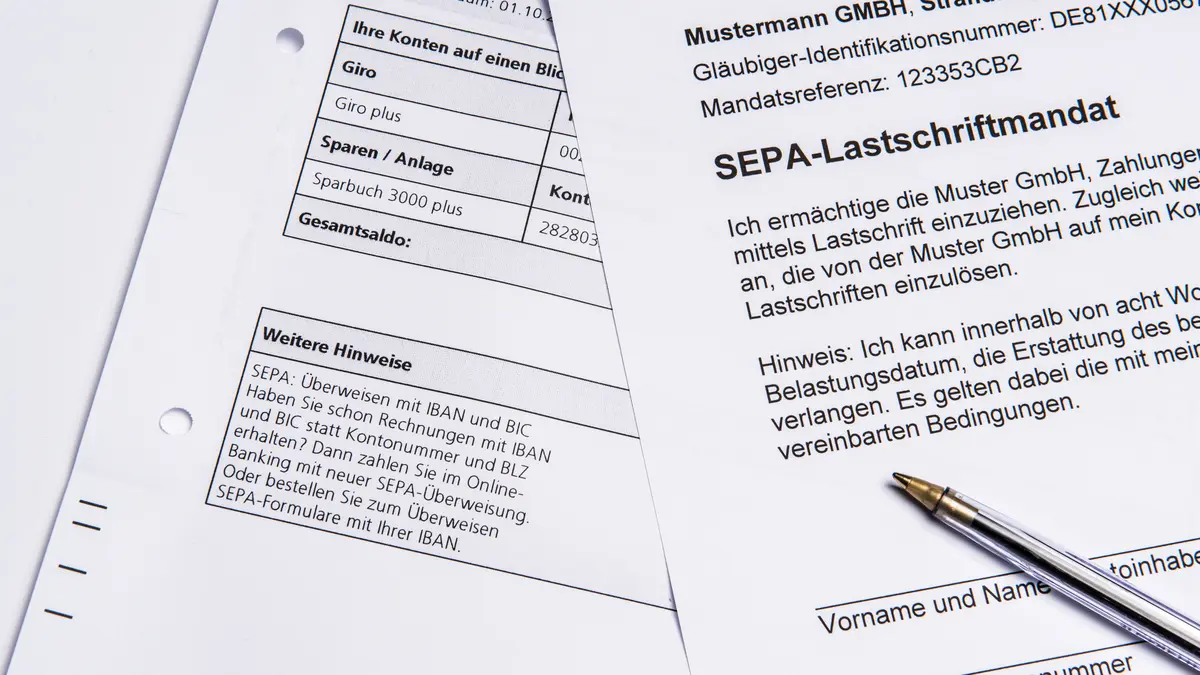 Bezahlen im SEPA-Lastschriftverfahren: Das sollten Sie darüber wissen ...